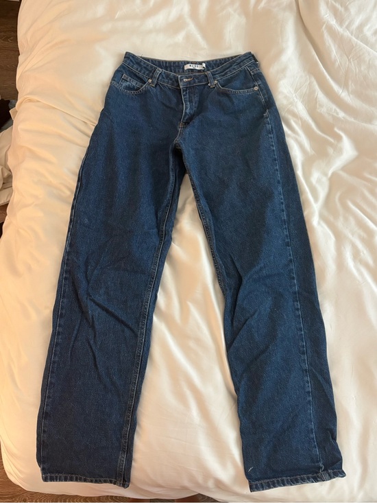 Na-Kd | Jeans | Dark Blue Low Rise Straight Leg Jeans | Poshmark